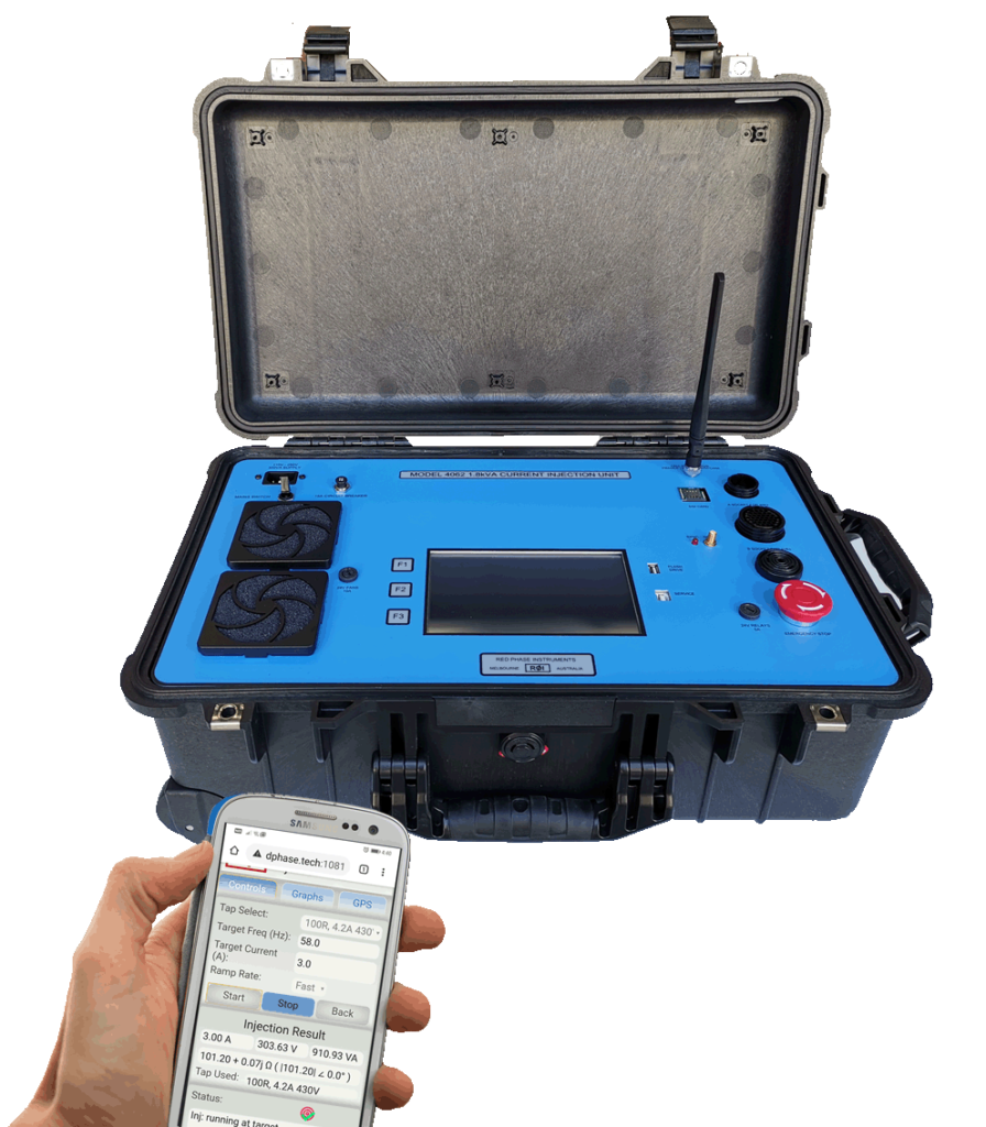 1800VA Current Injection Unit: Model 4062 - RED PHASE INSTRUMENTS